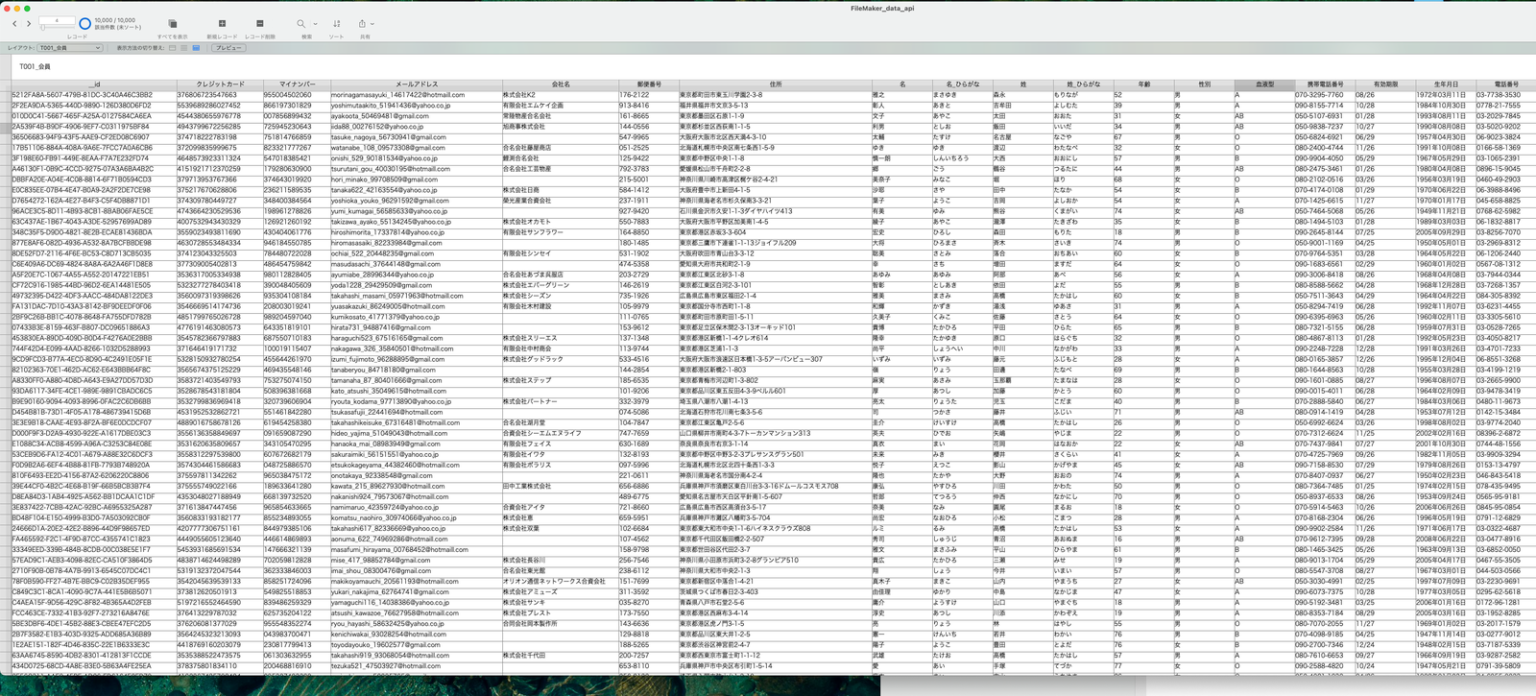 「FileMaker Data apiを実行」スクリプトを体験！【Read編】 | 株式会社リナーク